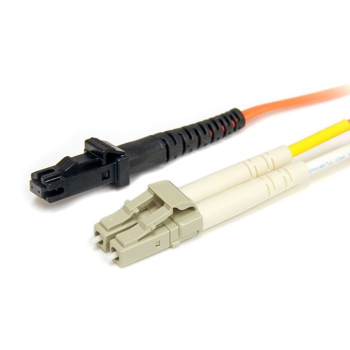 StarTech.com 1m Multimode 50/125 Duplex Fiber Patch Cable LC - ST / 50 ...