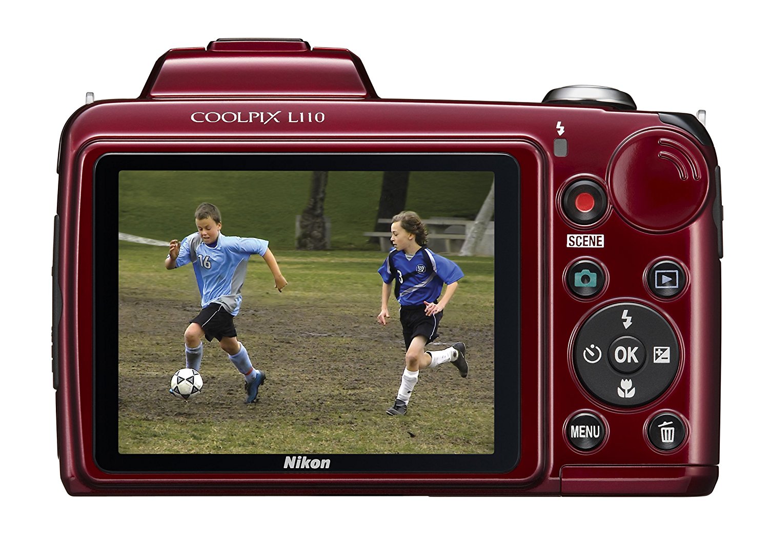 Nikon Coolpix L110 12.1MP Digital Camera with 15x Optical Vibration ...