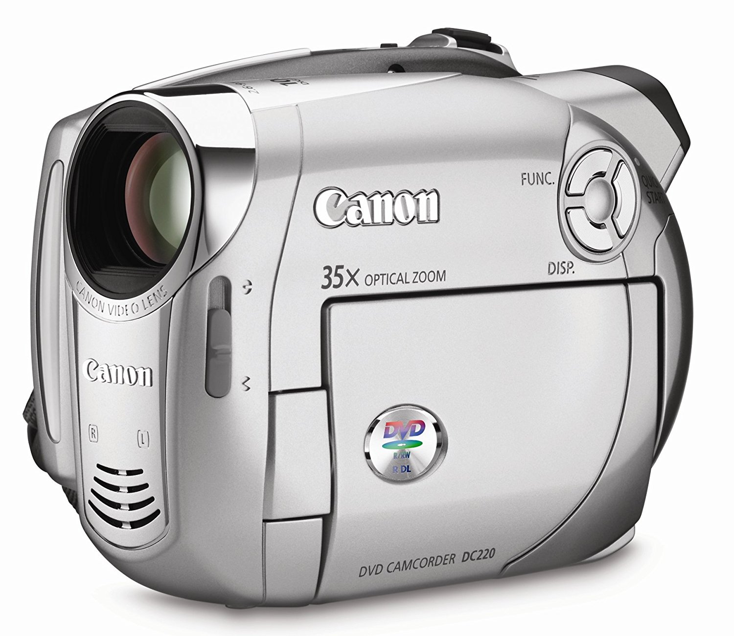 Canon DC220 DVD Camcorder with 35x Optical Zoom (Discontinued by ...