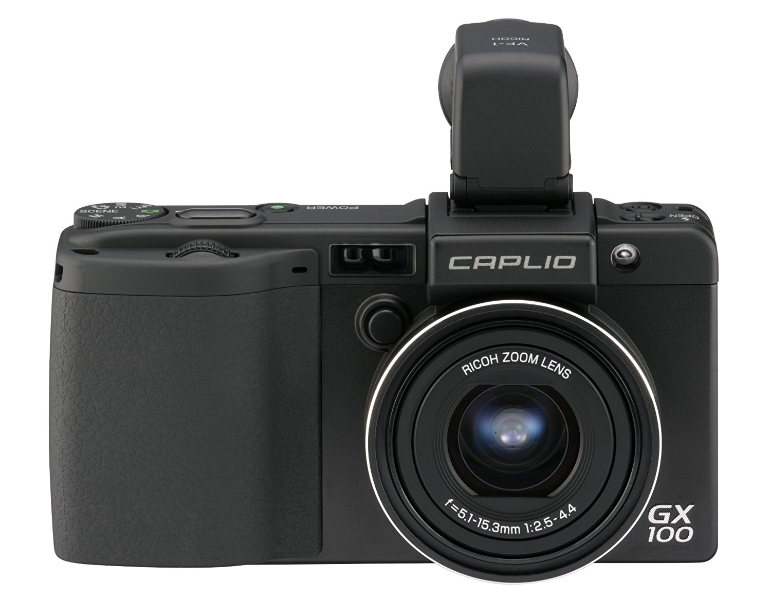 Ricoh Caplio GX100 10MP Digital Camera with 3x Wide Angle Zoom Lens and ...