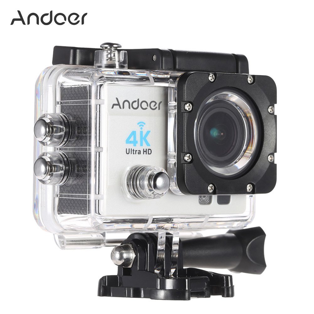 Andoer 2" Ultra-HD LCD 4K 25FPS 1080P 60FPS Wifi Cam FPV Video Output ...