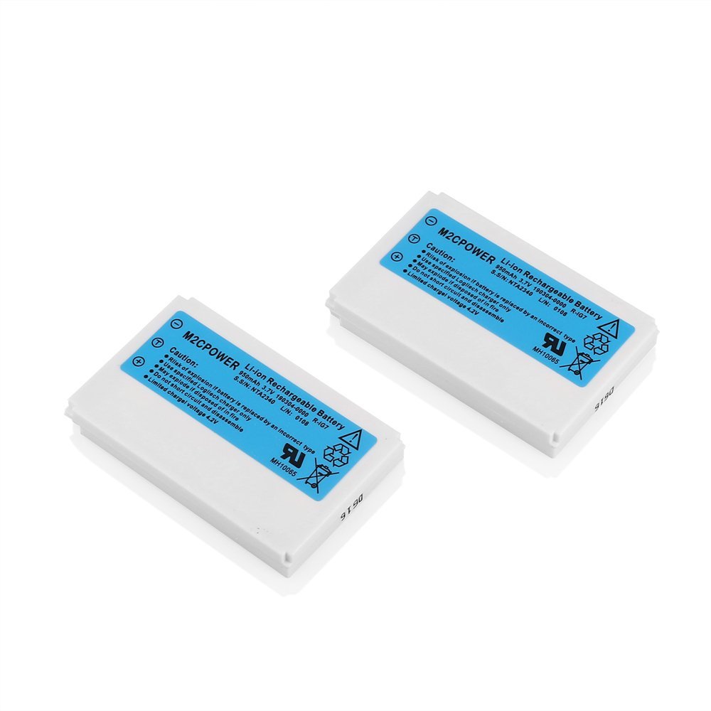 M2cpower® Logitech Replacement Li-ion Battery(2 Pack) for Harmony One ...