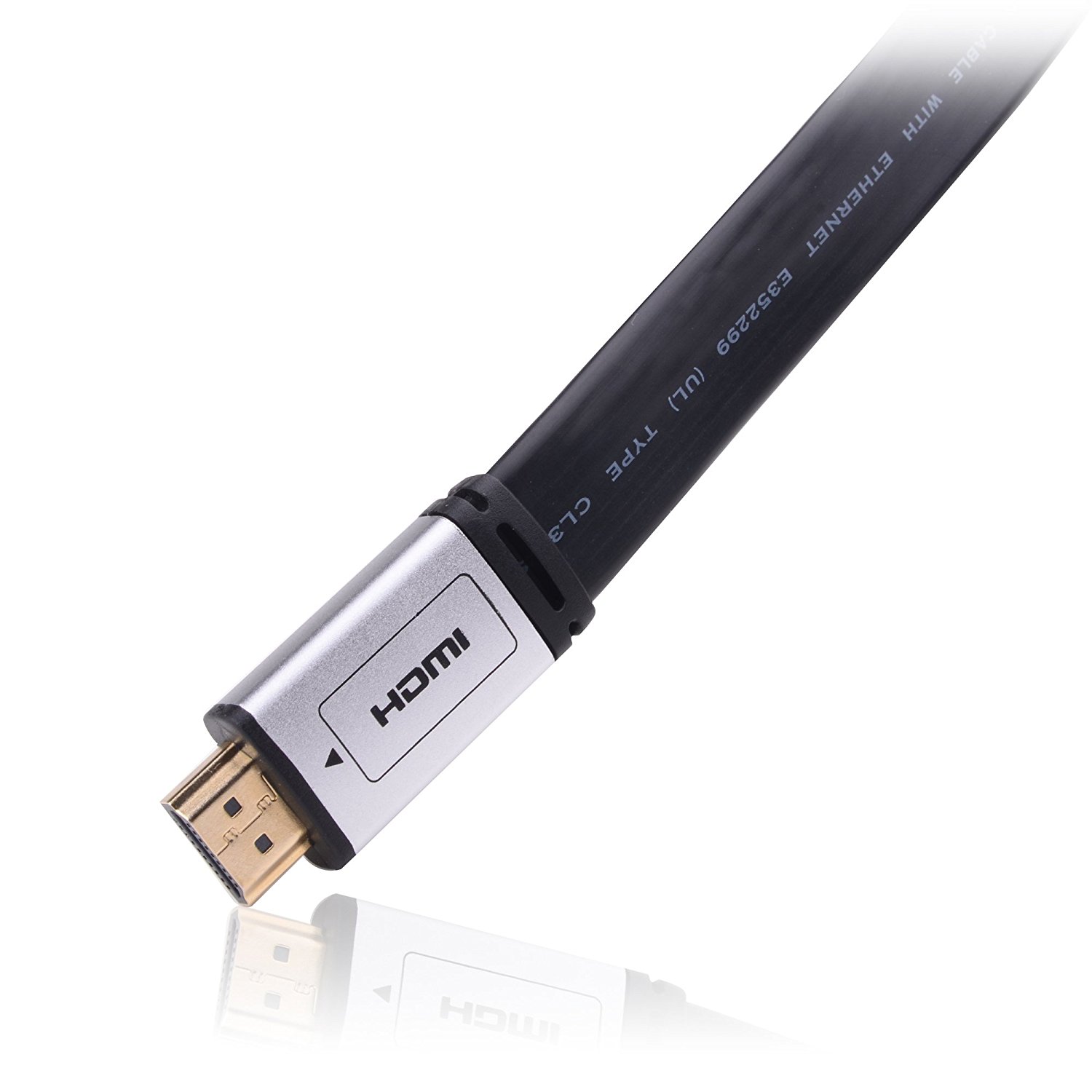 Cable Matters CL3 Rated (In-Wall Installation) Flat High Speed HDMI ...