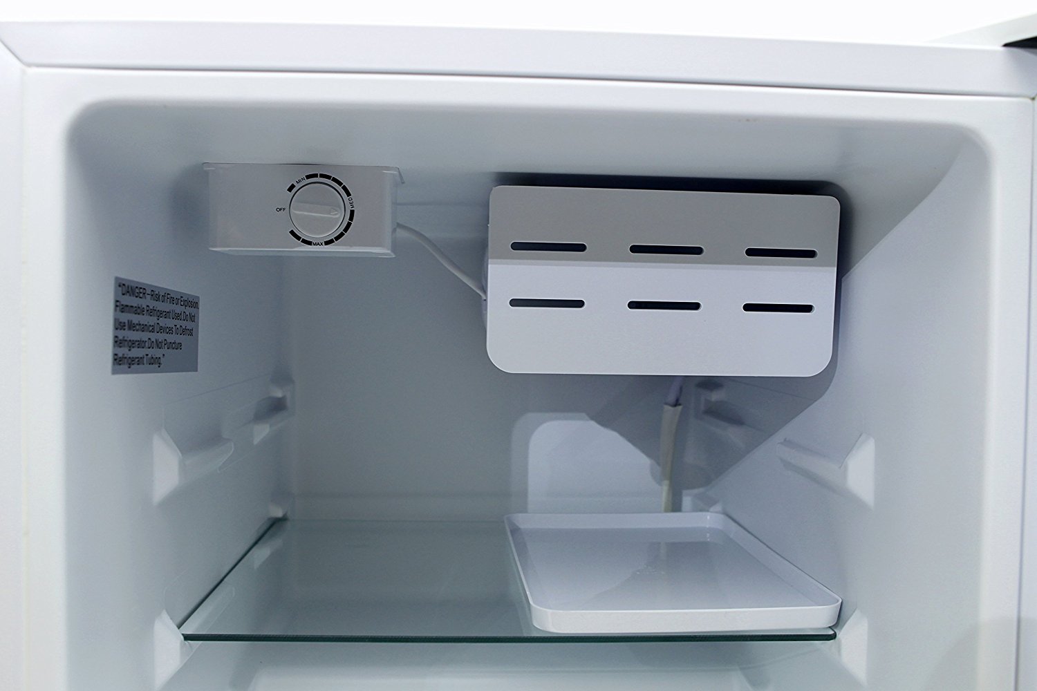 GOLDEN Energy Star 2.4 Cubic Ft. Compact Refrigerator with Freezer ...