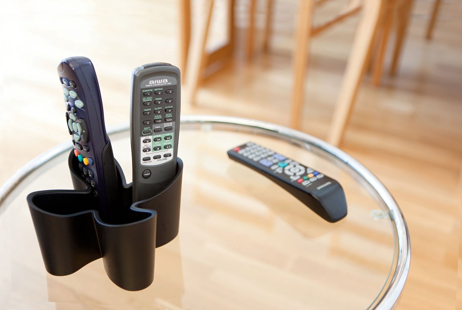 Cozy Remote Control Tidy Remote Holder and TV Remote Organizer (Red ...