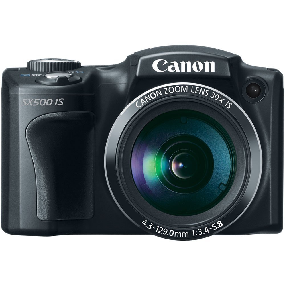 Canon PowerShot SX500 IS 16.0 MP Digital Camera with 30x Wide-Angle ...