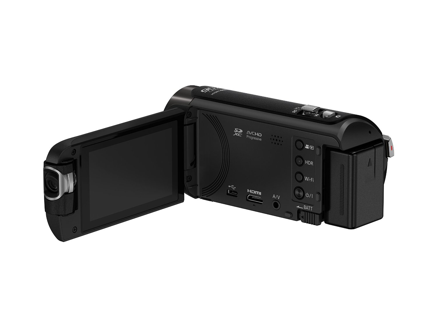 Panasonic HC-W570 HD Camcorder with Built-in Twin Video Camera ...