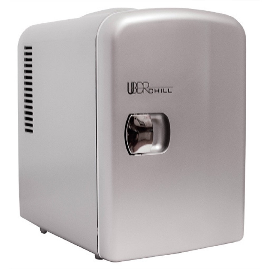 Uber Appliance UB-CH1 Uber Chill 6 can retro personal mini fridge for ...