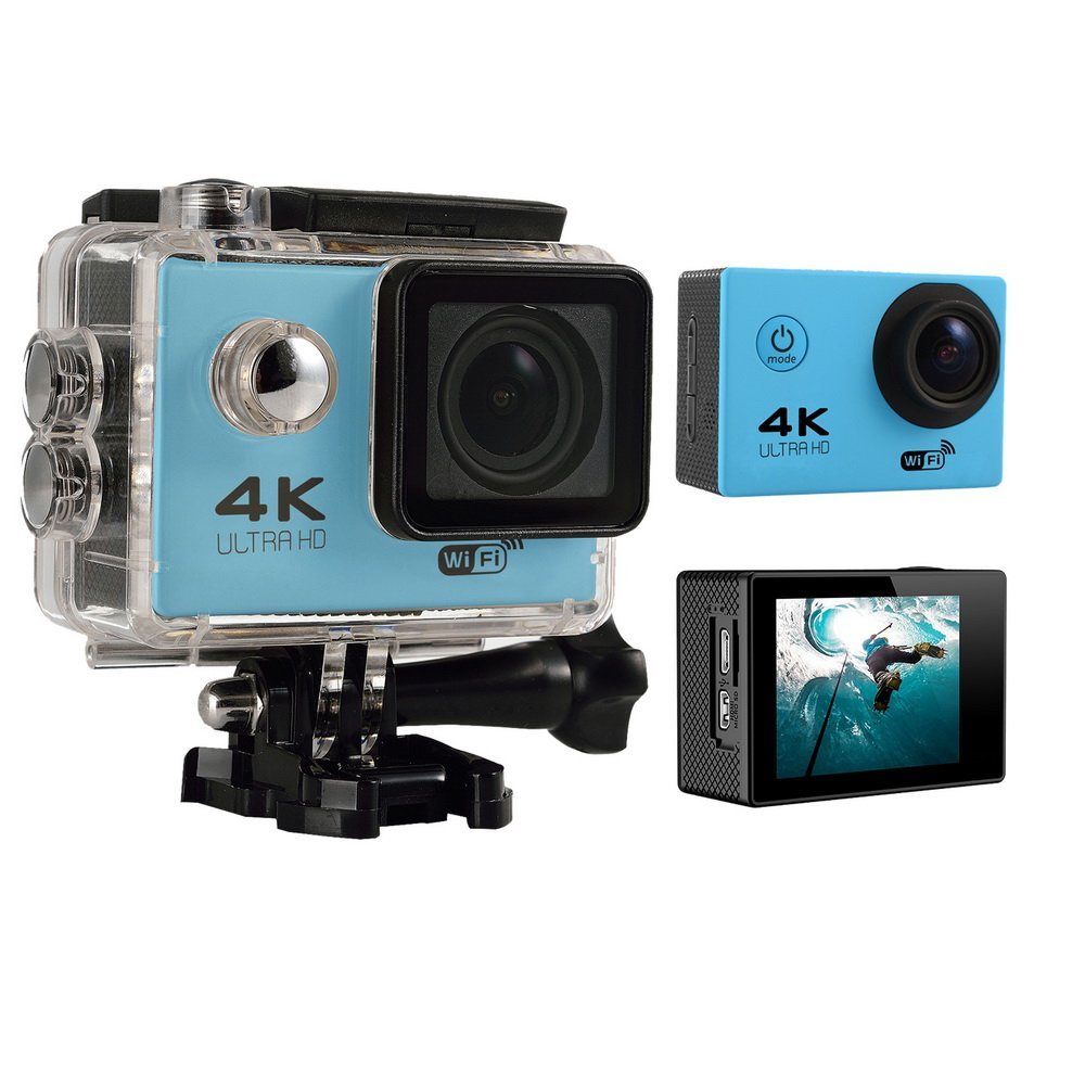 NiceEshop(TM) 4K HD Wifi Action Camera 2.0 Inch 170 Degree Wide Angle ...