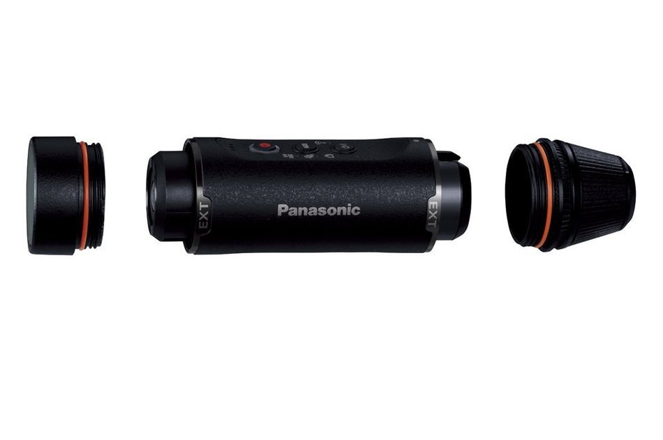 Panasonic A1: Ultra-Light Wearable HD Action Cam - HX-A1MD (Orange) N9 ...
