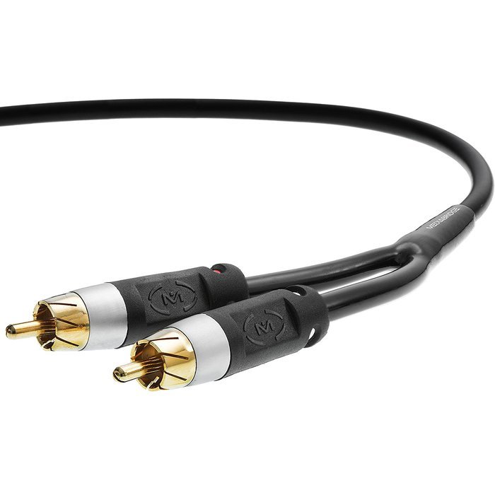 Mediabridge Stereo Cable with Left and Right Audio (6 Feet) - RCA to ...