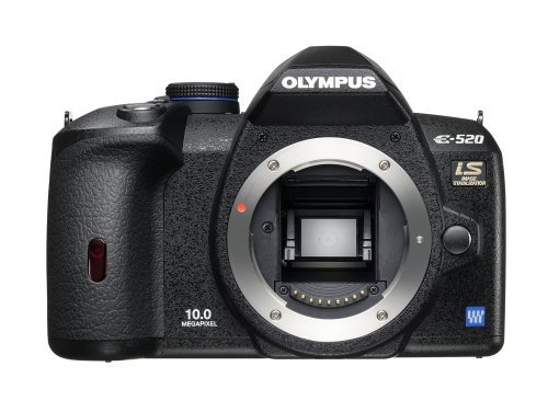 Olympus Evolt E520 10MP Digital SLR Camera with Image Stabilization w ...