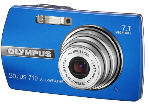 Olympus Stylus 710 7.1MP Ultra Slim Digital Camera with 3x Optical Zoom (Silver) N6 free image ...