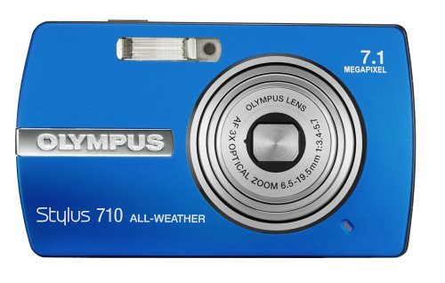 Olympus Stylus 710 7.1MP Ultra Slim Digital Camera with 3x Optical Zoom (Silver) N9 free image ...