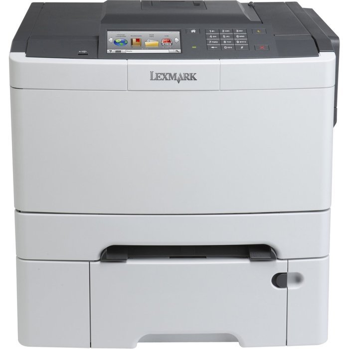 Lexmark CS510dte Color Laser Printer with 550 Sheet Tray, Network Ready ...