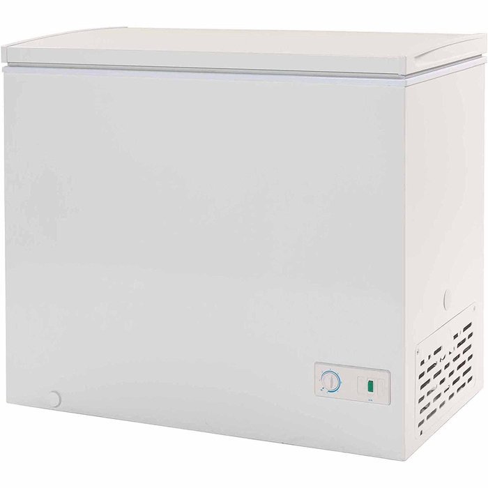 Haier 7.1 cu ft Freezer, White, provides a large storage area for ...