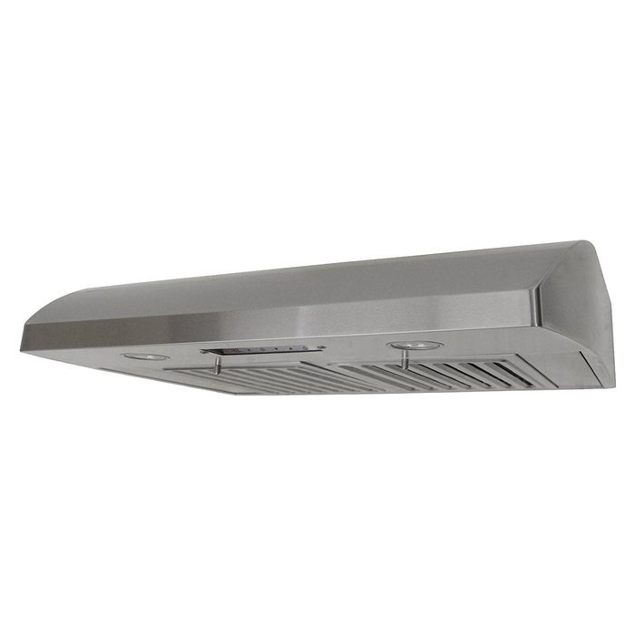KOBE Range Hoods CH2236SQB-1 Under Cabinet Hood 6-Speed, 720 CFM with ...