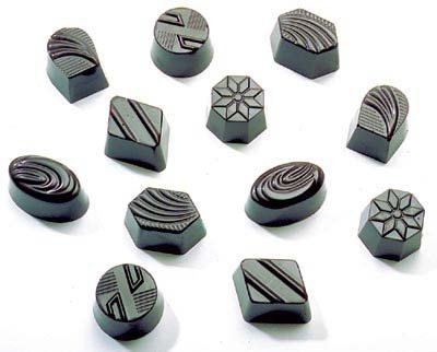 Chocolate Mold Assorted: Diamond, Hexagon, Octagon, Round, Oval ...