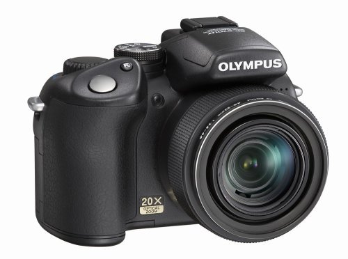 Olympus SP-570UZ 10MP Digital Camera with 20x Optical Dual Image ...