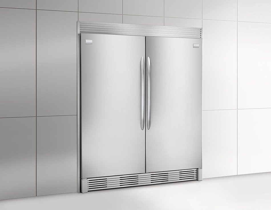 Frigidaire Gallery Series Built-In All Refrigerator, All Freezer Combo ...