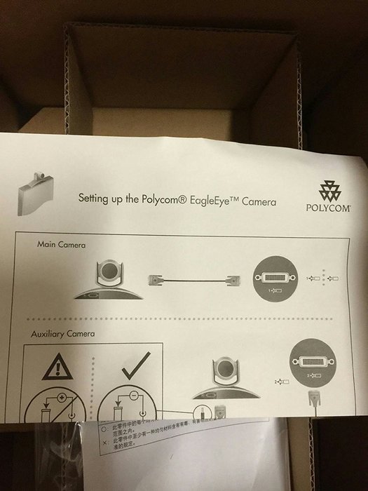 Polycom Eagle Eye III MPTZ-9 Camera HDX 1624-08283-001 N2 free image ...