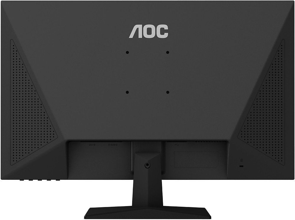 AOC - 24" LED HD Monitor - Black N4 free image download