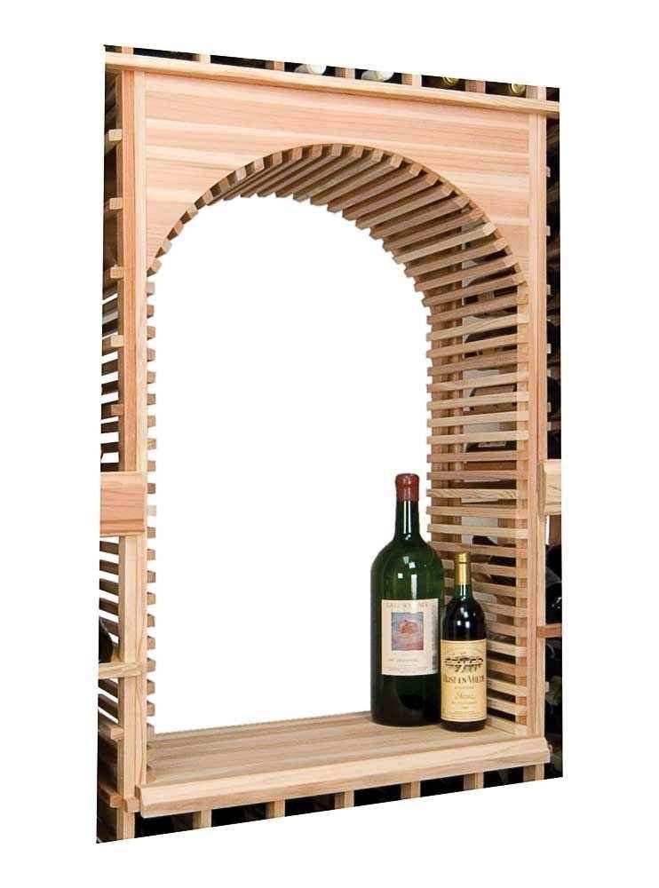 Vintner Archway & Table Top Insert (Rustic Pine - Dark Walnut Stain ...