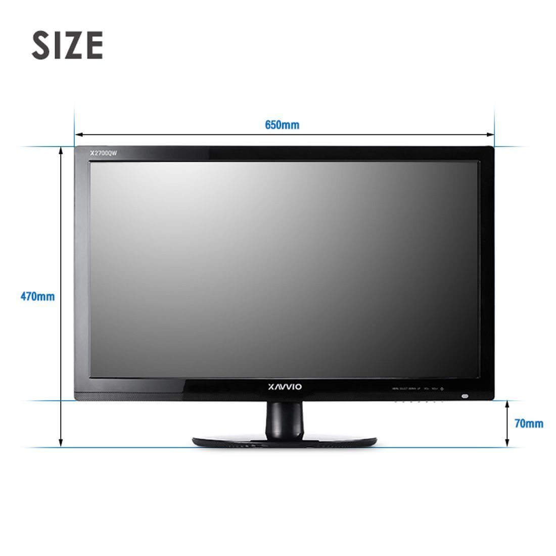 Perfect Pixel XAVVIO 27" X2700QW Multi (HDMI, Dual Link DVI) 60Hz ...