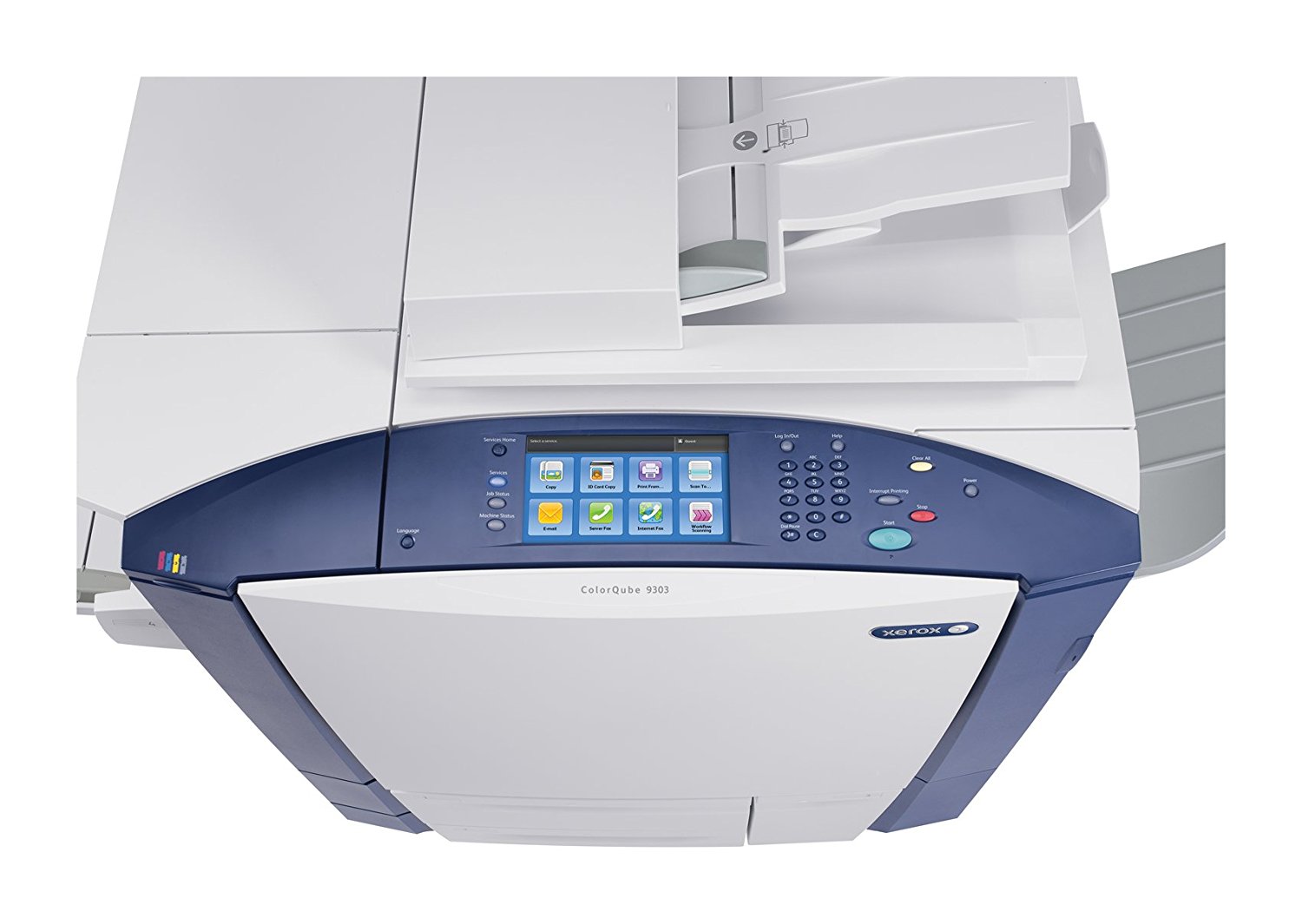 Refurbished Xerox ColorQube 9303 Solid Ink Color Multifunction Printer - 60 ppm, Tabloid-size ...