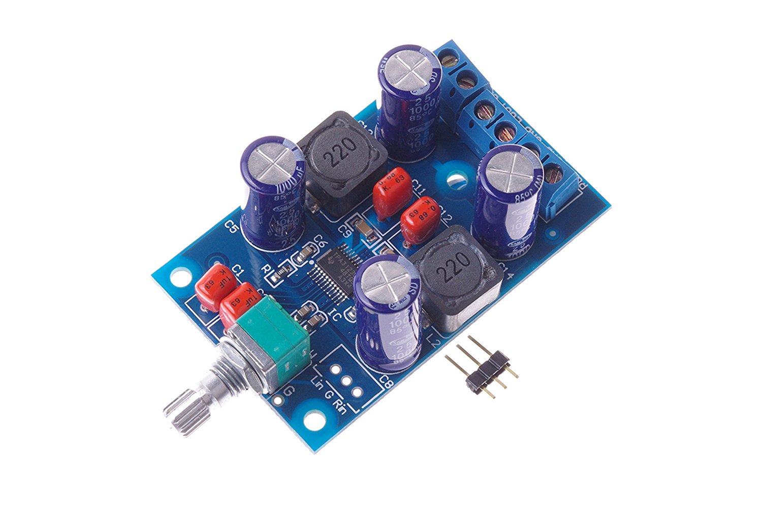 SMAKN® TPA3123 Digital Stereo Amplifier Class D Power Amp Kit Mini ...