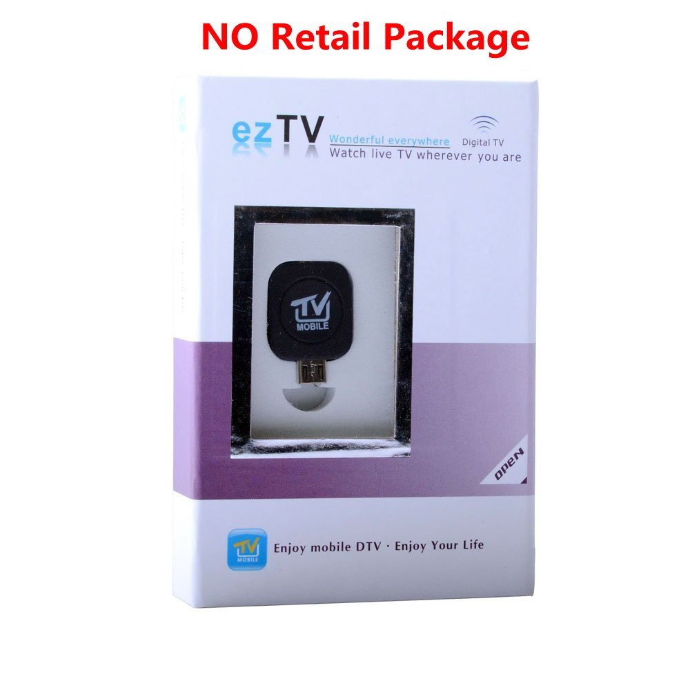 EzTV DVB-T ISDB-T Micro USB Mobile Phone TV Tuner Stick Antenna Adapter ...