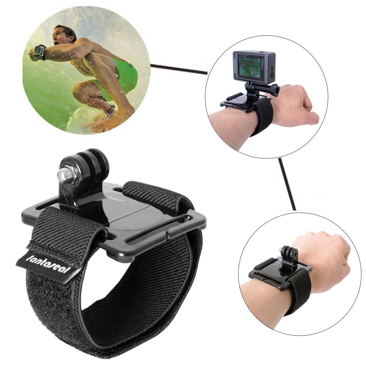 Fantaseal 30-in-1 Comsuptive Action Camera Accessories Kit for GoPro ...