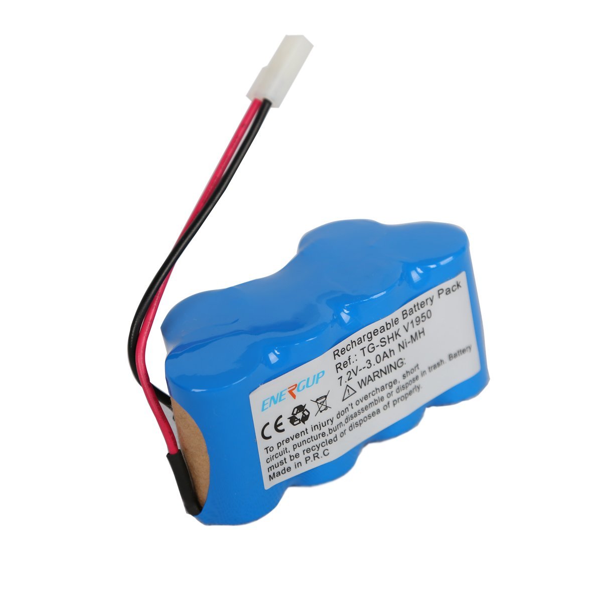 Energup 7.2v 3000mAh Euro-Pro Shark Replacement Battery for Cordless ...