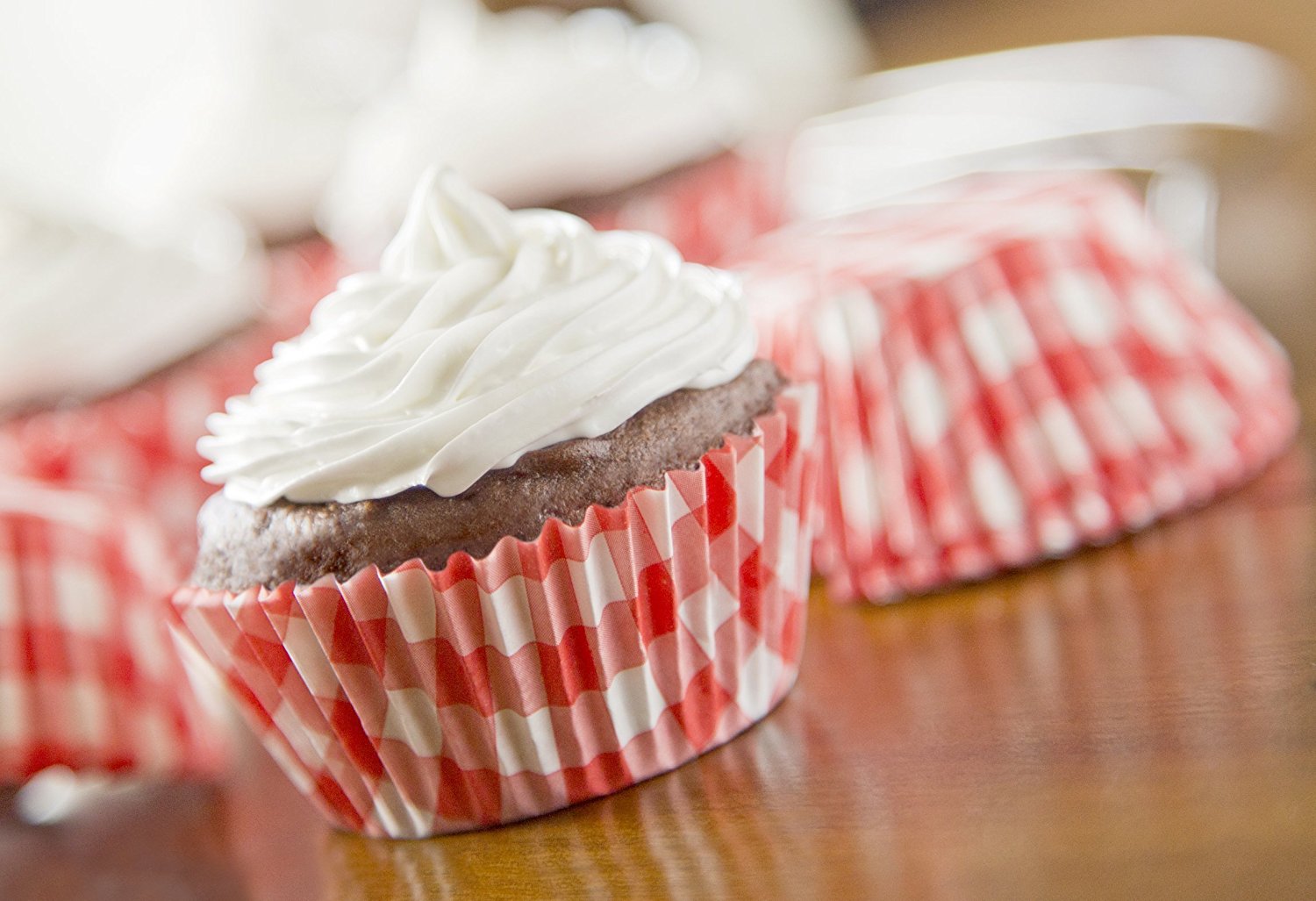 Fox Run Red Gingham Bake Cups, 50 Bake Cups free image download