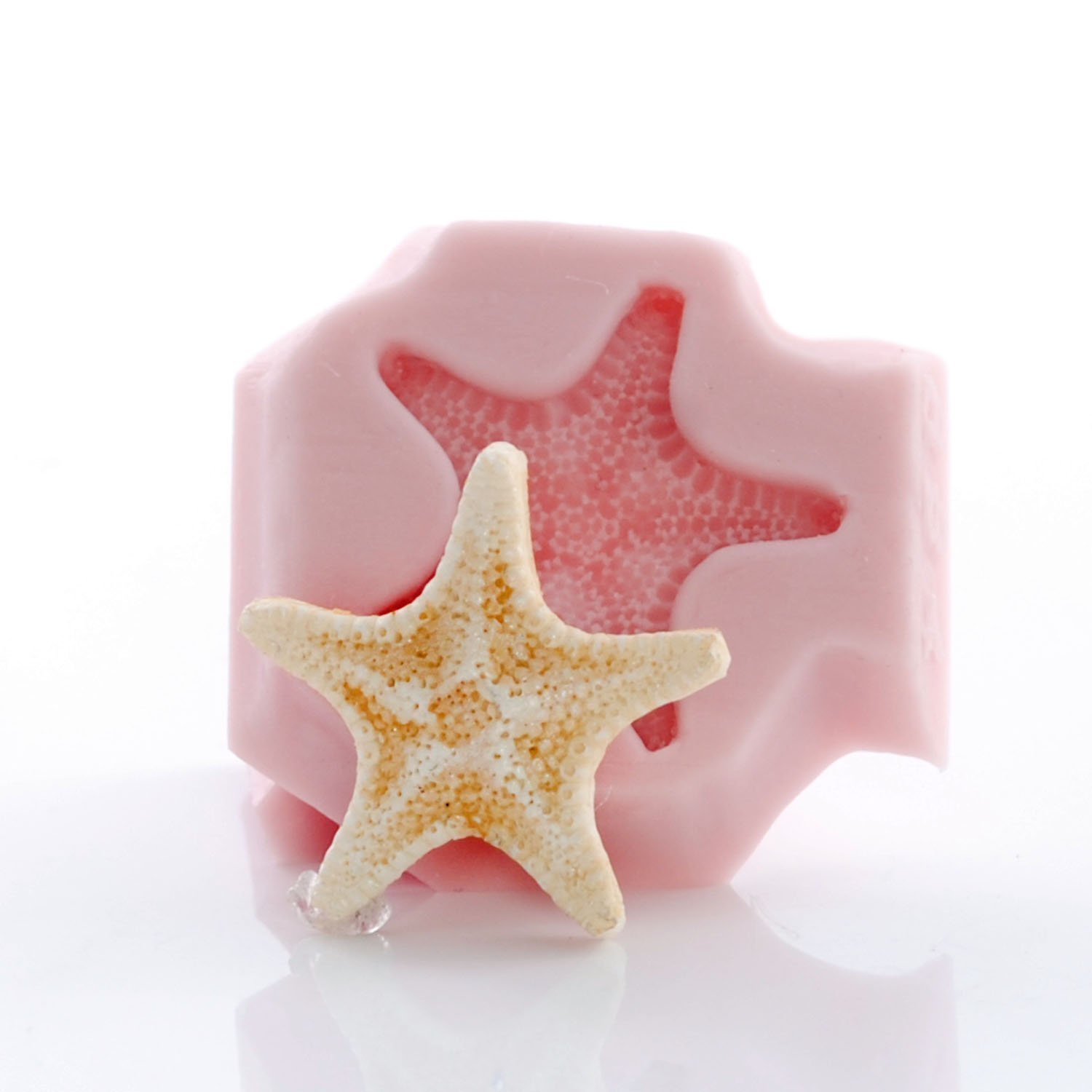 Tiny Star Fish Silicone Mold Food Safe Fondant, Chocolate, Candy, Resin ...