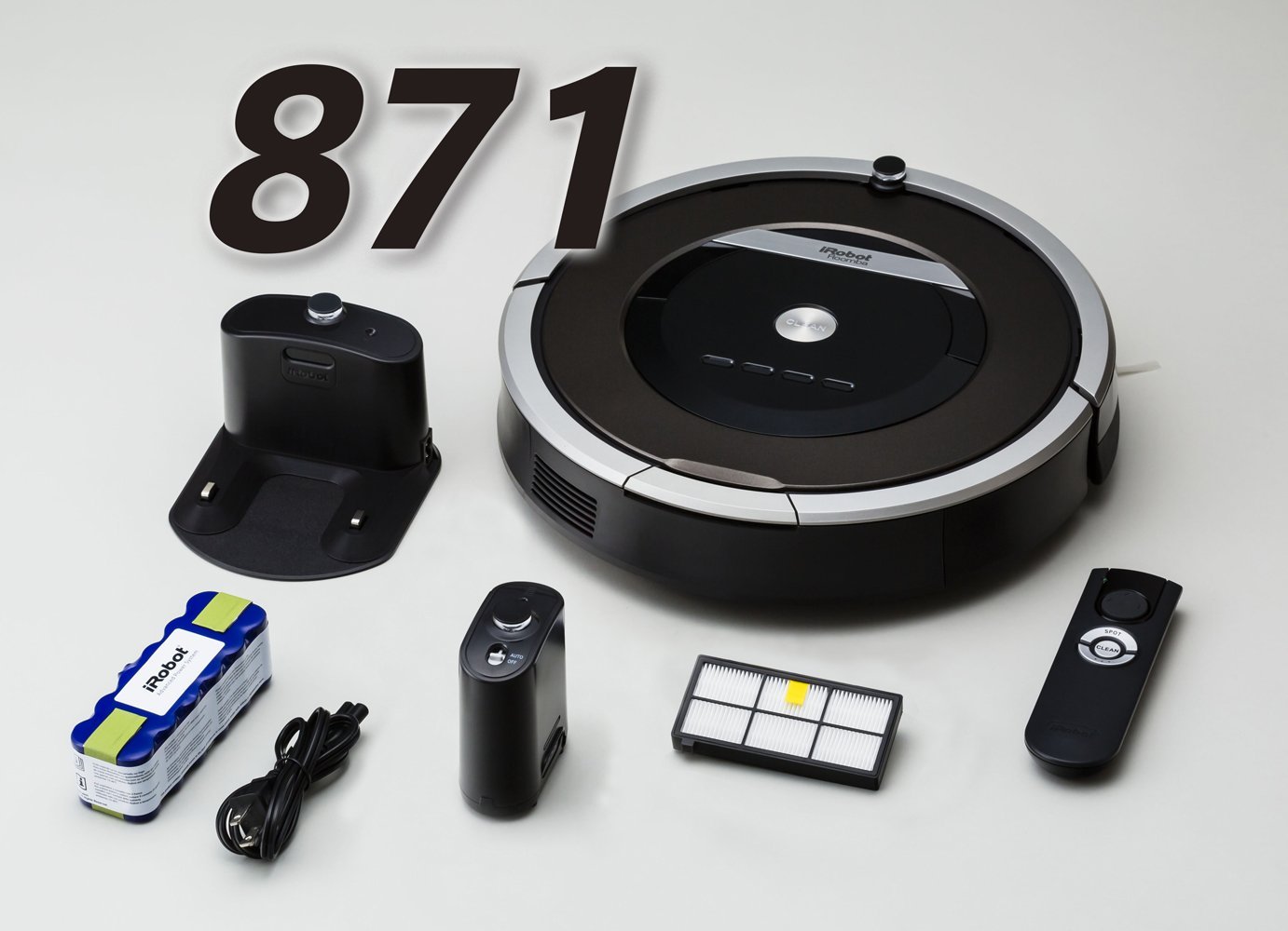 Irobot Roomba Automatic Vacuum Cleaner Rumba 871 Pewter Gray 871 [Japan ...