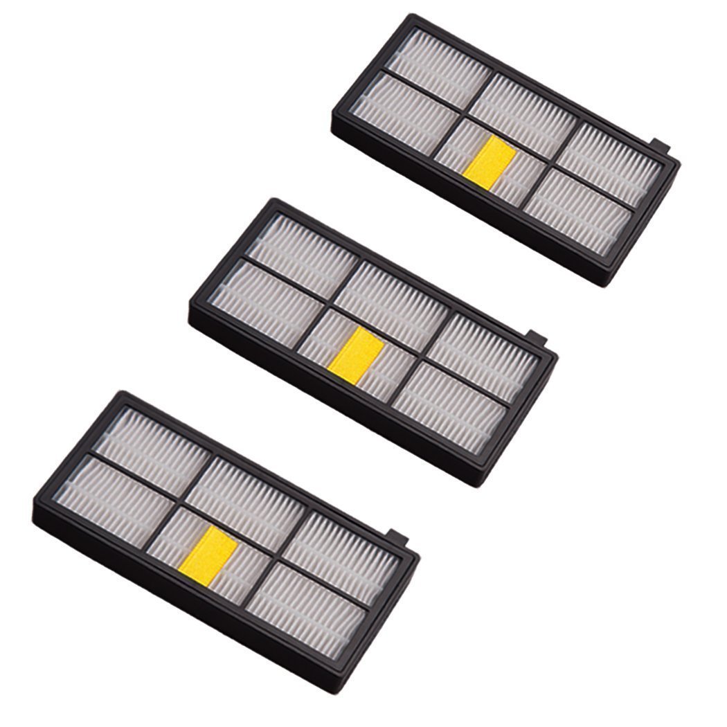 Wholey Roomba Hepa Filters Roomba 3-armed Side Brushs and Tangle-free ...