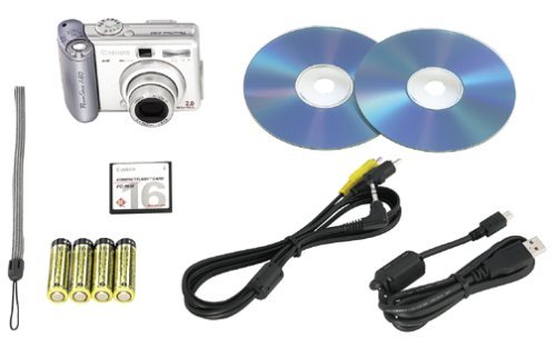 Canon PowerShot A60 2MP Digital Camera with 3x Optical Zoom N4 free ...