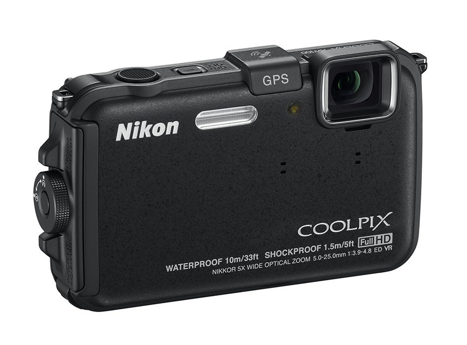 Nikon COOLPIX AW100 16 MP CMOS Waterproof Digital Camera with GPS and ...