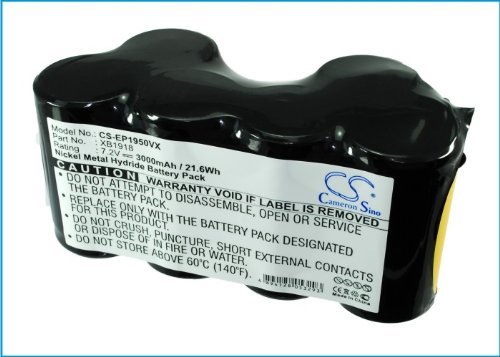 Battery2go Battery fit to Euro-Pro Shark V1917, VAC-V1950, XB1918 ...