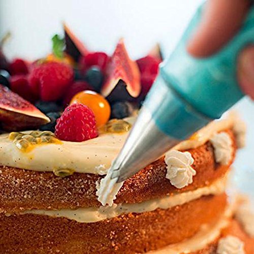 Generic Small/Large Decorating Reusable Cake Silicone Pastry Bag Icing ...