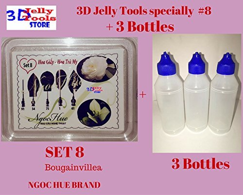 3D Jelly Tools specially -Type 8 - Bougainvillea and 3 Bottle free ...