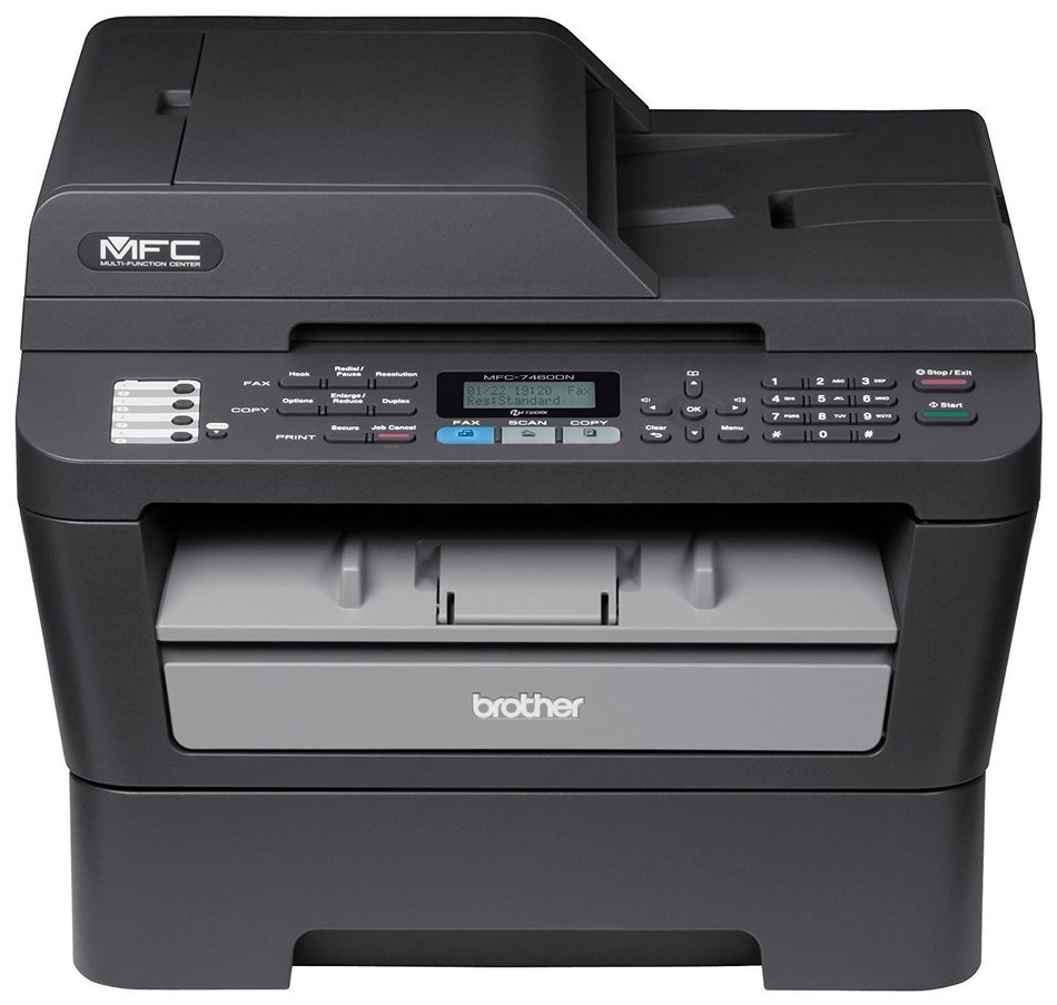 Brother EMFC7460DN Refurbished Monochrome Printer with Scanner, Copier ...