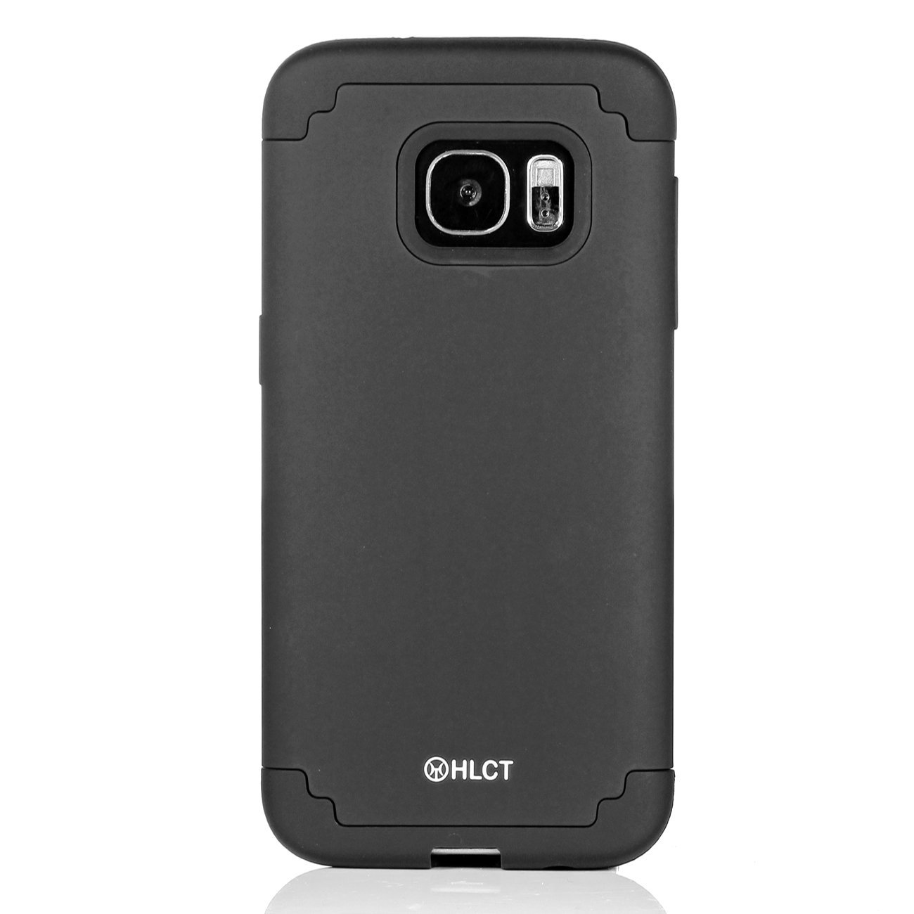 Galaxy S7 Case, HLCT Slim Hybrid Soft Interior Silicone Hard PC Back Dual-Layer Case for Samsung ...