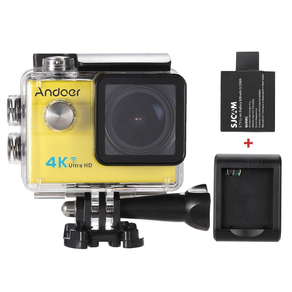 Andoer Ultra HD Action Sports Camera 2.0" LCD 16MP 4K 25FPS 1080P 60FPS ...