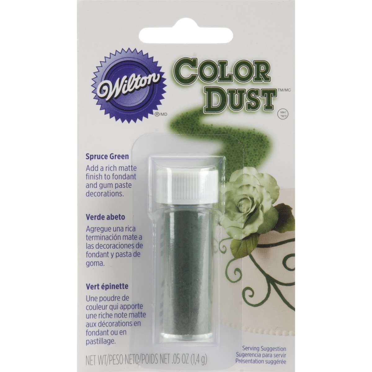 Wilton 489630 Color Dust 3grams-Pkg-Deep Pink N12 free image download