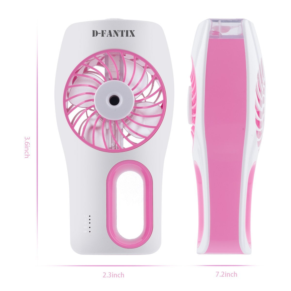 D-FantiX Handheld Fan Battery Operated Portable Water Misting Fans ...