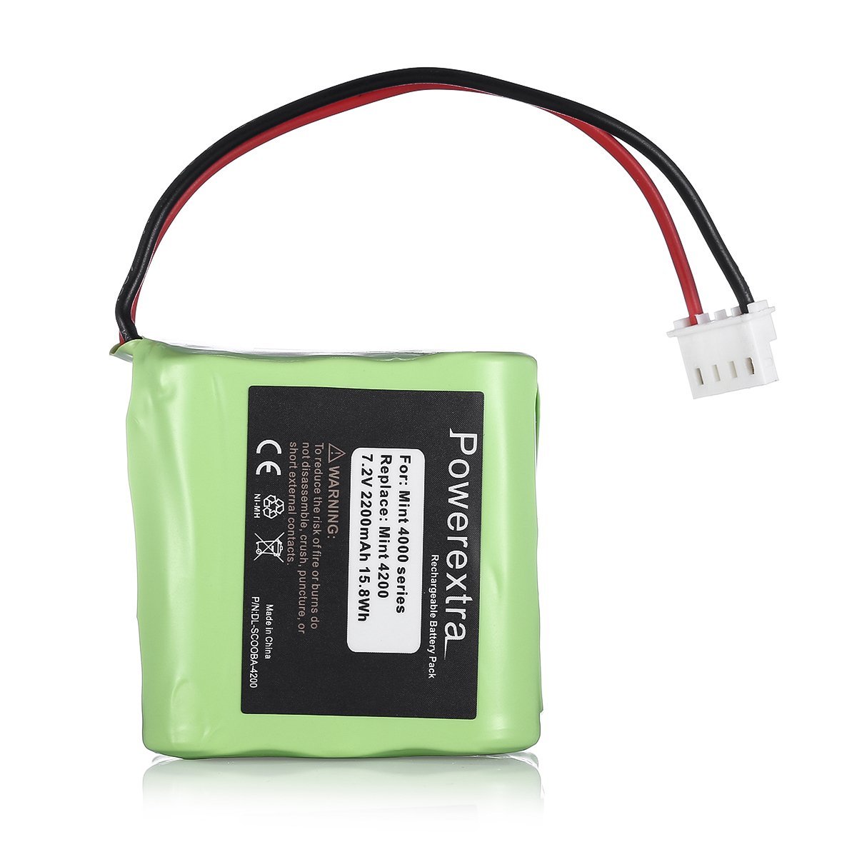Powerextra 2200mAh High Capacity 7.2V Replacement Battery for iRobot ...