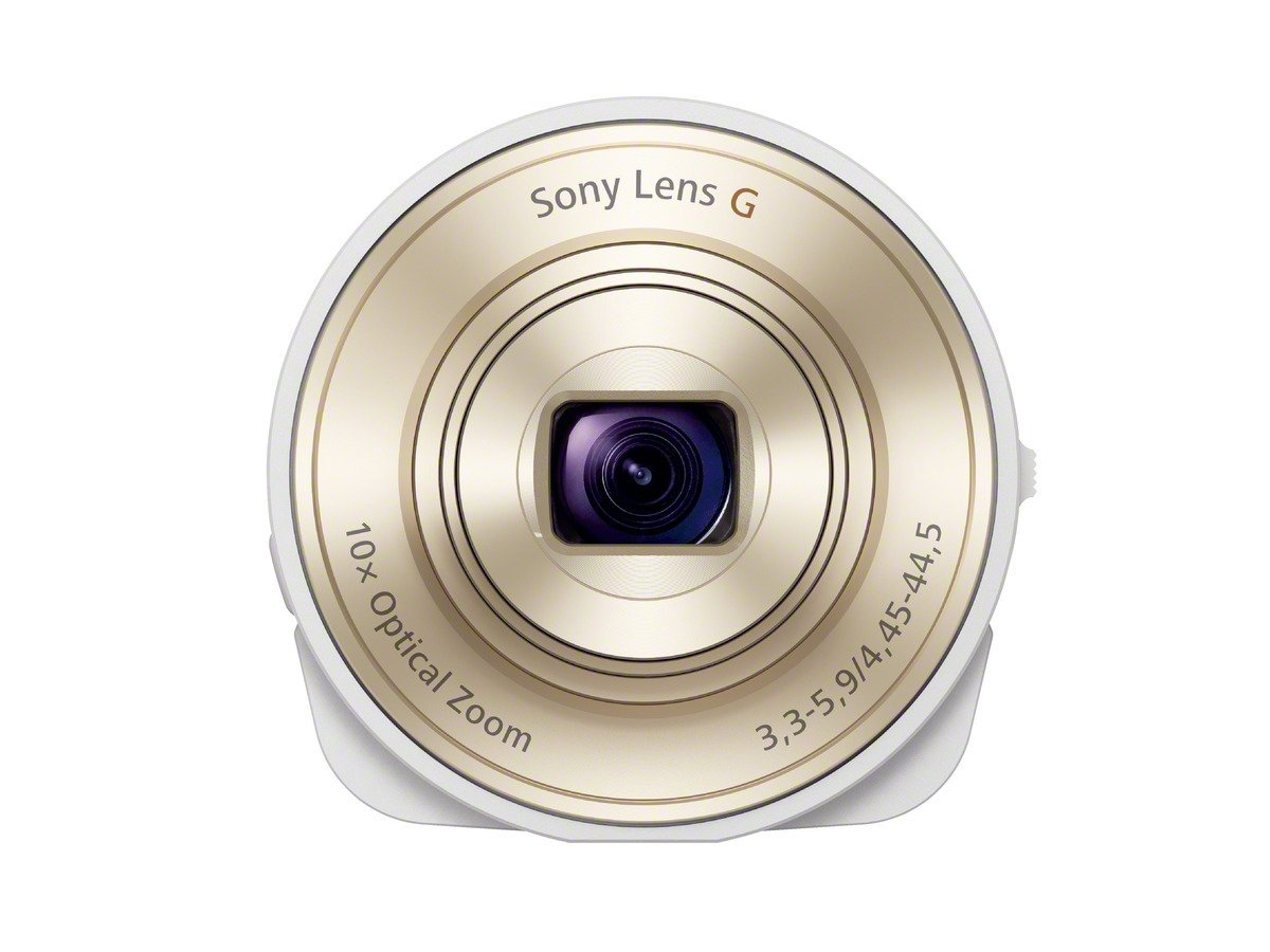 Sony DSC-QX10/W Smartphone Attachable 4.45-44.5mm Lens-Style Camera N4 ...
