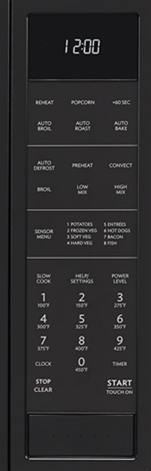 Sharp SMC1585BB 1.5 cu. ft. Microwave Oven with Convection Cooking, in ...